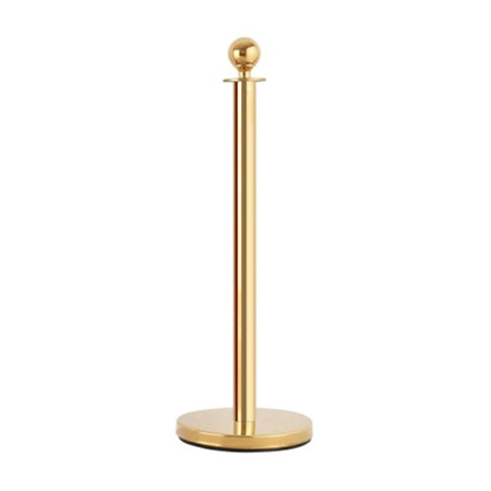 Gold Stanchion Pole | Special Events H&L