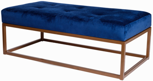 Royal Blue Oakland Long Ottoman | Velvet | Special Events H&L