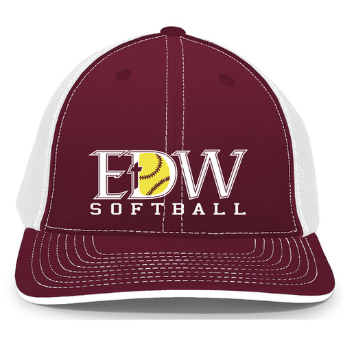 EDW Softball Cap | Mary's Embroidery