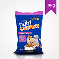 Nutri Chunks Maintenance for Small Breeds Lamb Flavor 10kg | Nutri ...