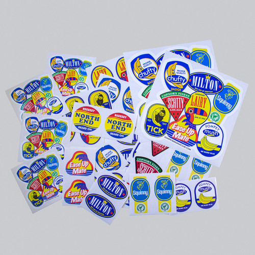 SEASON 2 LARGE STICKER PACK | Pompey Banana Club