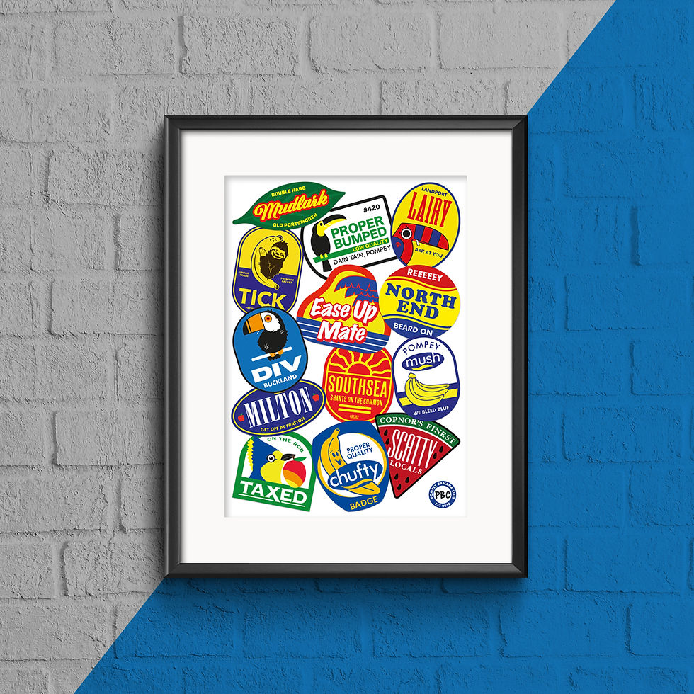 SEASON 2 SIMPLE COMBO PRINT | Pompey Banana Club