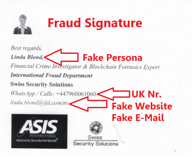 Fraud Alert Over Unauthorized Use of our Company Name in Fraudulent ...