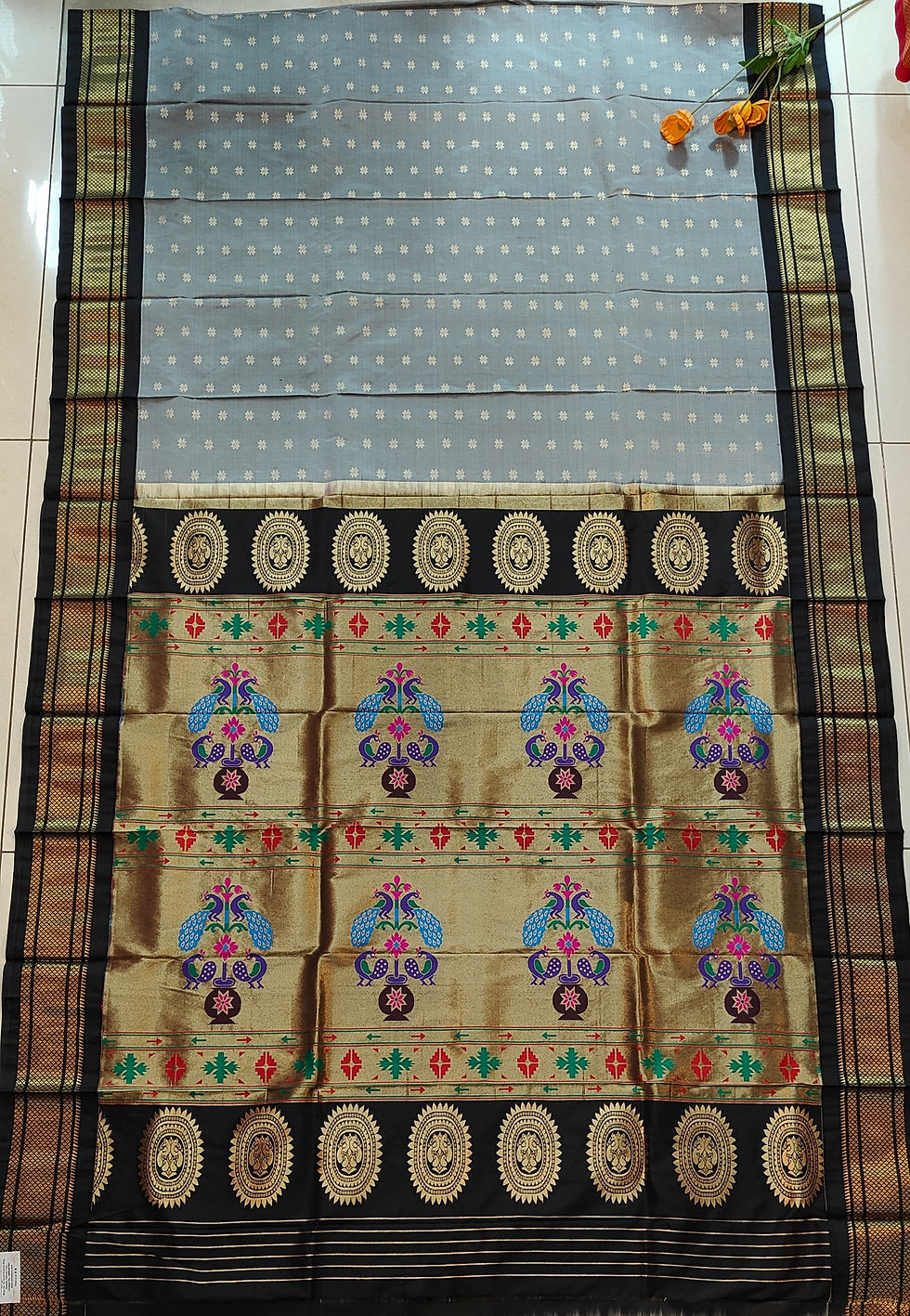 Pure silk Paithani | Ramo Mora