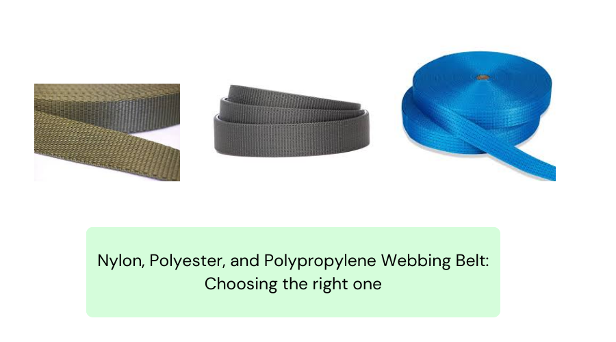 Polyester webbing vs polypropylene webbing store