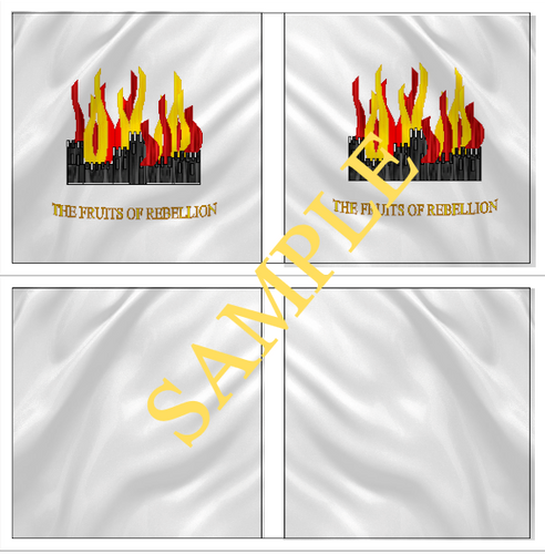 Jacobite Flag sheet 5 Lord Grand Prior’s Regiment | Parkfield Miniatures