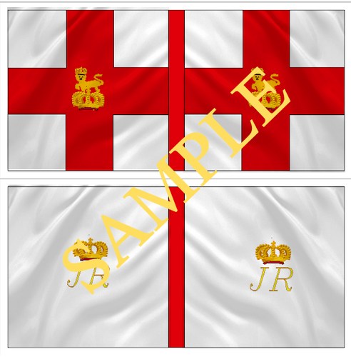 Jacobite Flag sheet 6 Roth’s Regiment | Parkfield Miniatures