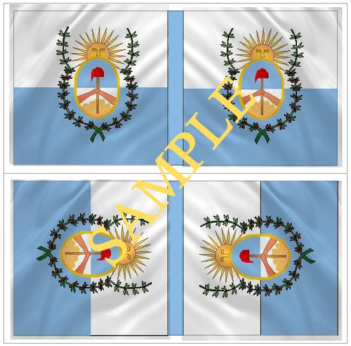 Liberators flags Sheet 1101 Army of the Andes flags | Parkfield Miniatures