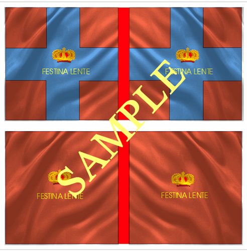 Jacobite Flag sheet 4 Lord Louth’s Regiment | Parkfield Miniatures