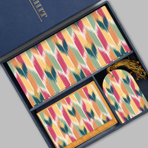 Ikat-Rust Midi Box | Studio PSD