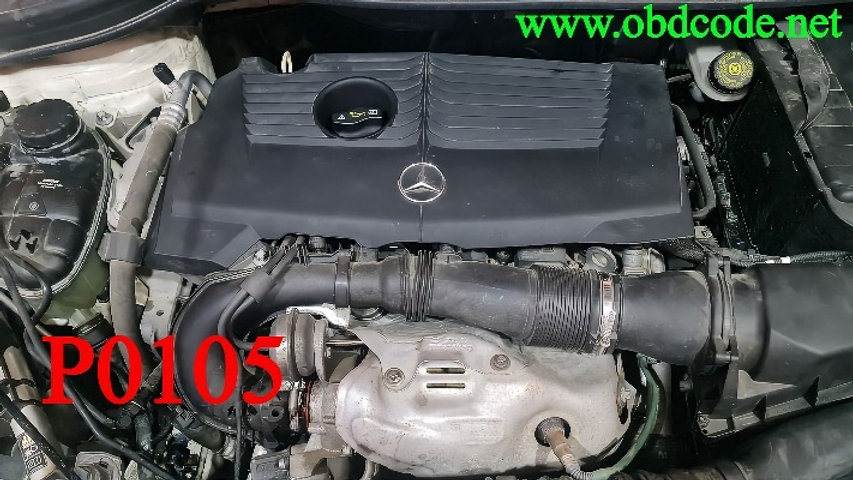 P0105 Fault-Error Code Manifold Absolute Pressure MAP Circuit Error