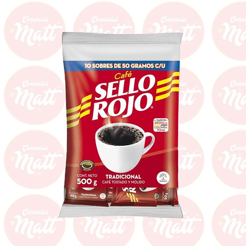SELLO ROJO 50GR X10UNDS | Comercial Matt