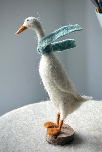 Needle Felted Runner Duck Workshop, at Cabbage Rose, Leek - 23rd August ...