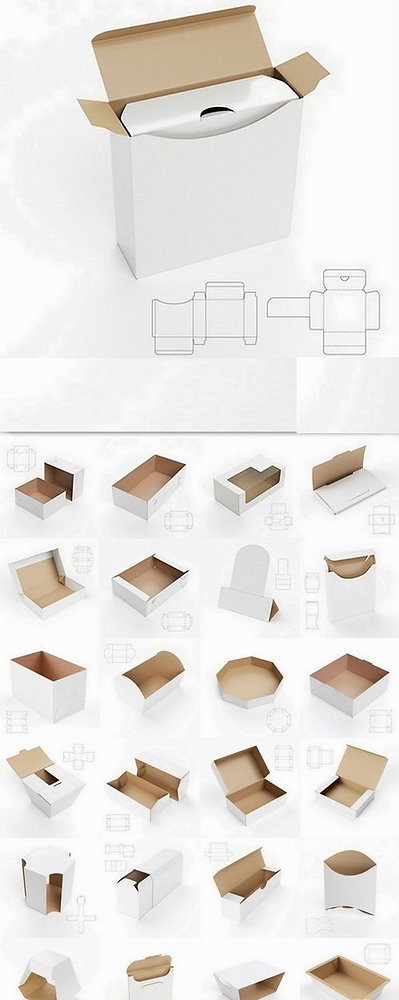 How to Make White Boxes Using Cardboard Material?