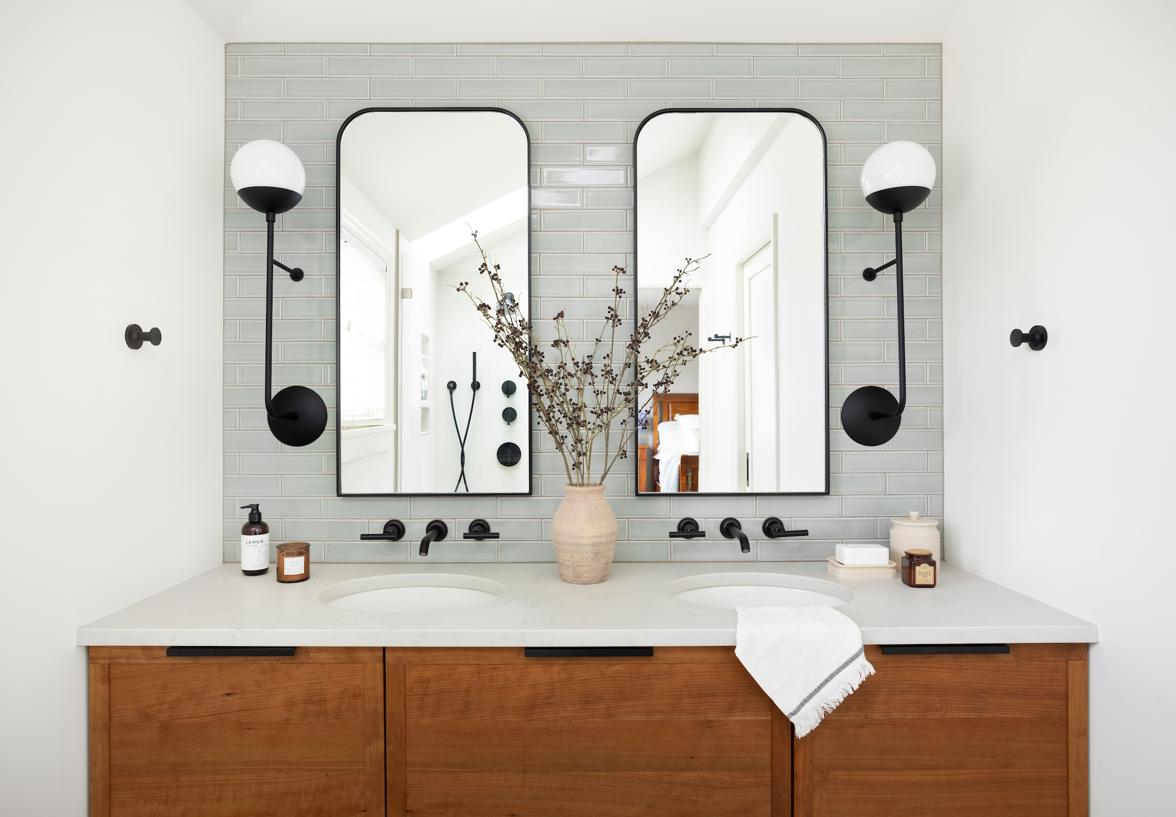 Project Reveal: NW Nob Hill House Primary Bathroom & Bedroom