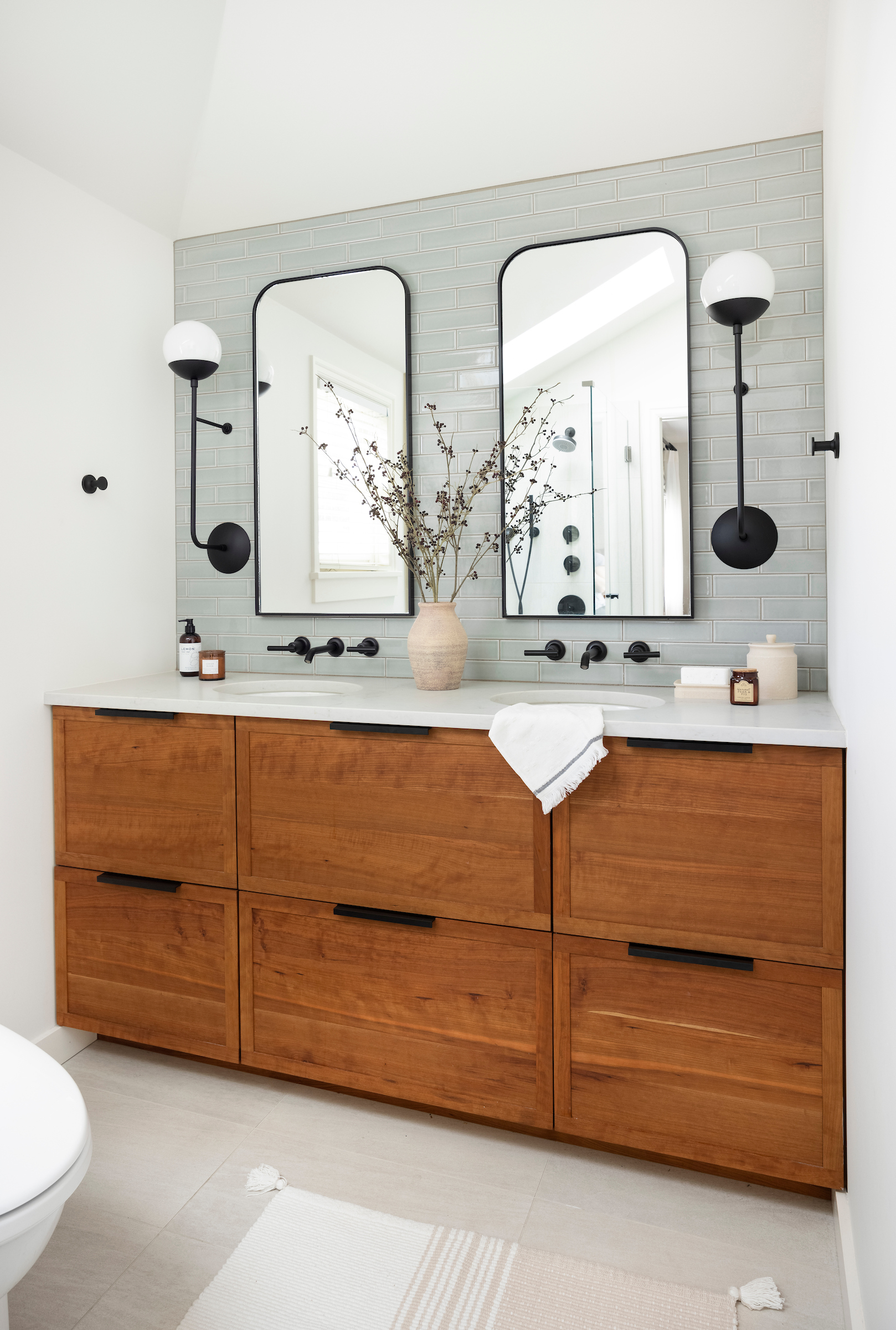 Project Reveal: NW Nob Hill House Primary Bathroom & Bedroom