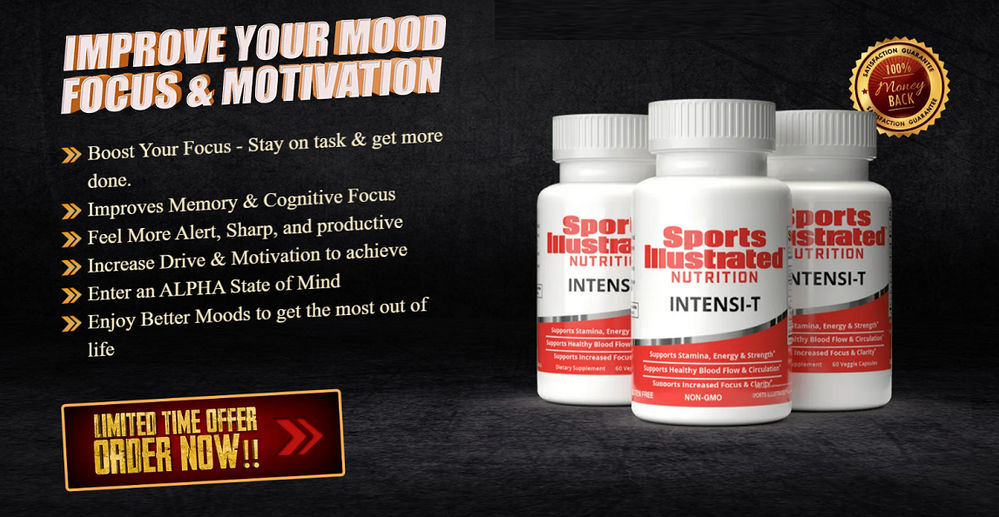 Sports Illustrated Intensi-T : Boost Your Focus - Stay On Task & Get ...