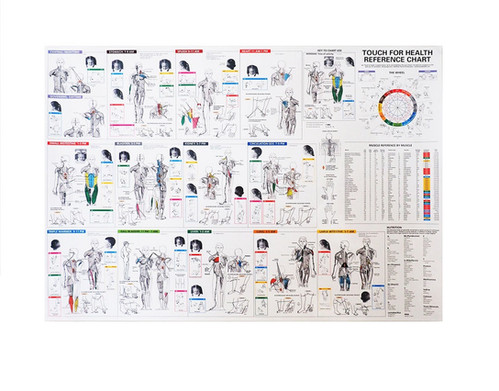 TOUCH FOR HEALTH REFERENCE CHART | TPCSDIRECT
