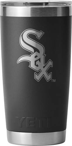 Yeti Chicago White Sox Black 20oz Tumbler with Magslider Lid ...