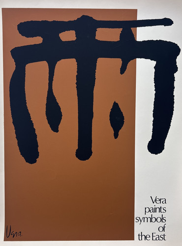 Vera paints symbols of the east | Vera