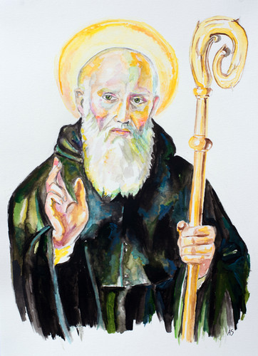 Saint Benedict of Nursia | Lifestyle Portraits