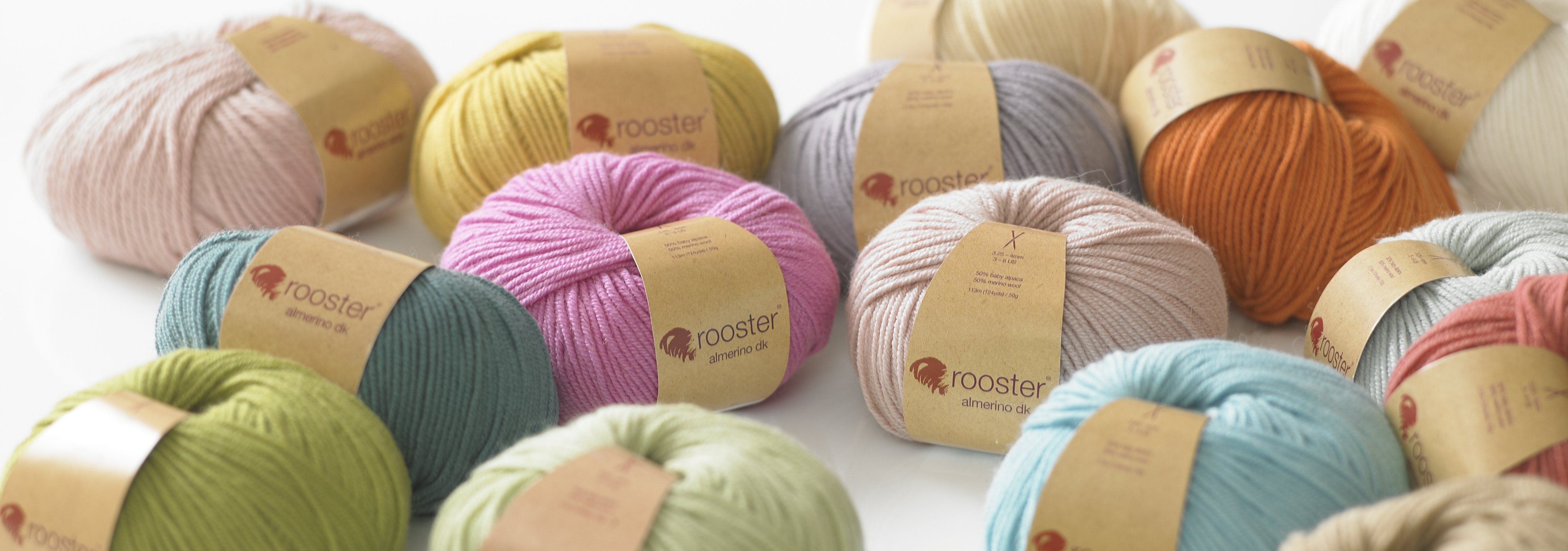 Rooster Undyed Yarns | Addi Needles | Manos Del Uruguay | UK