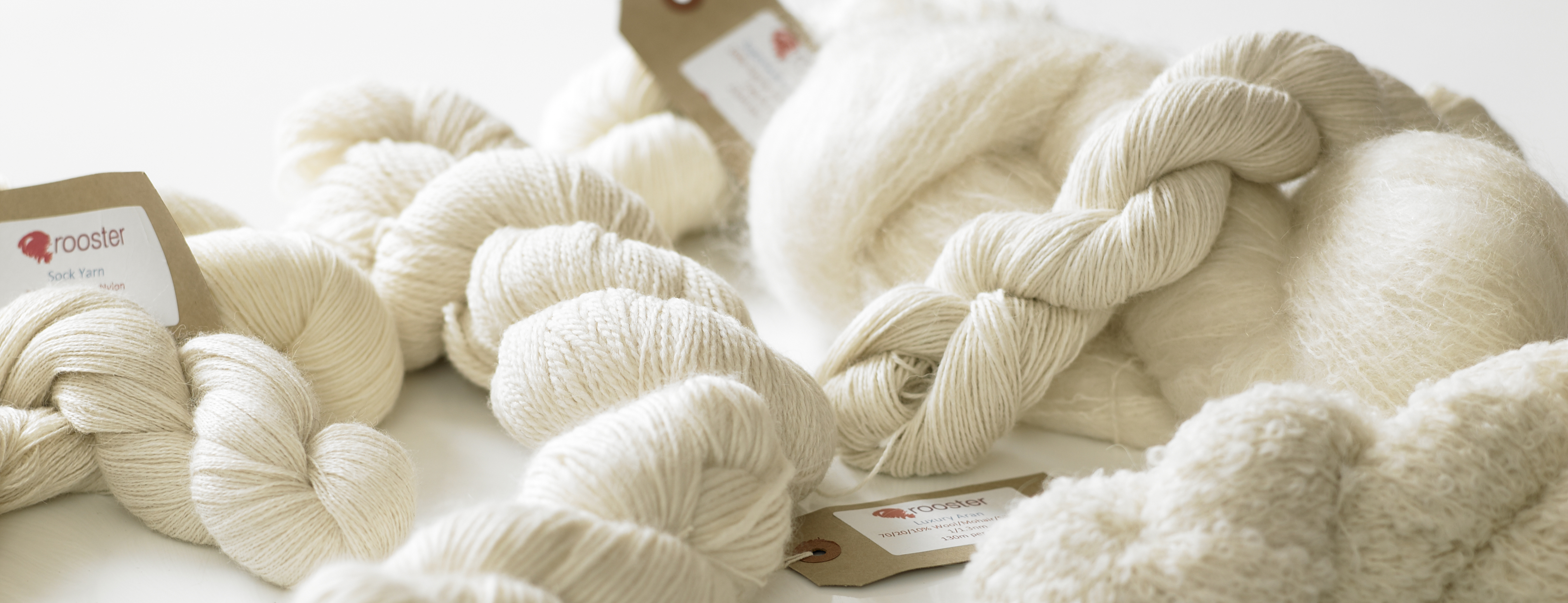 Rooster Undyed Yarns | Addi Needles | Manos Del Uruguay | UK