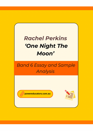 One Night The Moon Essay and Analysis | Power Educators