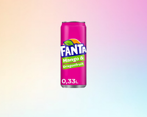 Fanta mangue fruit du dragon (330ml) | Bouche sucrée