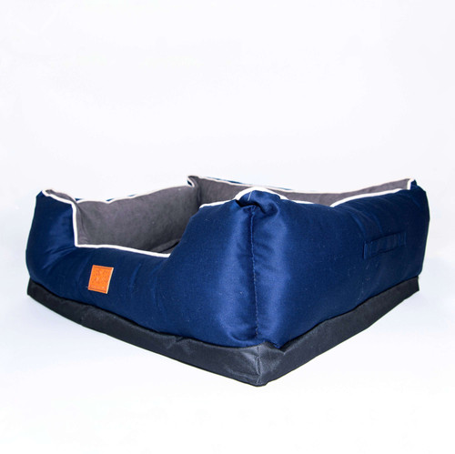 Royal Navy Blue Dog Bed | JJ Pet Supplies