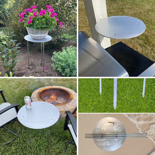 Stainless Steel Outdoor Table | REV UP MFG