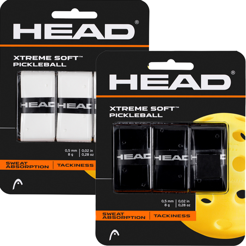 Head Extreme Soft Pickleball Paddle Overgrip - 3 Pack | Pickleball World