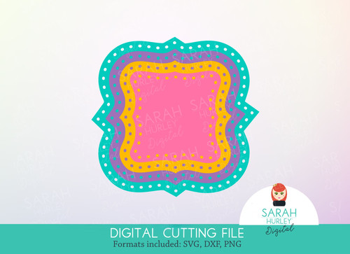 Punched Edge Nested Labels | Sarahhurleydigital