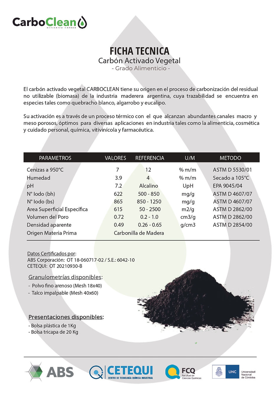 Certificados | CarboClean