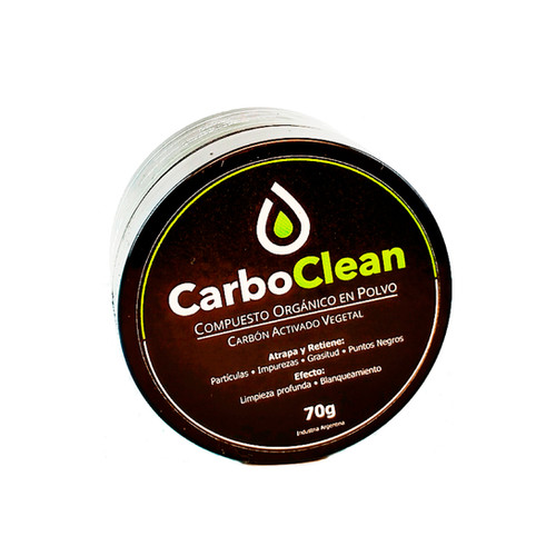 Carbón Activado Talco x 70g | CarboClean