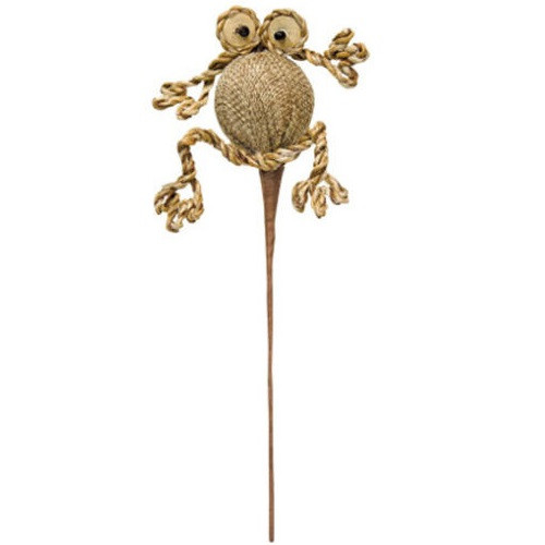 Linen Frog Pick - 3.5" Plant Poke | Nanas Primitive Barn