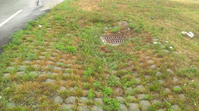 Inlet and outlet protection at storm water pipes