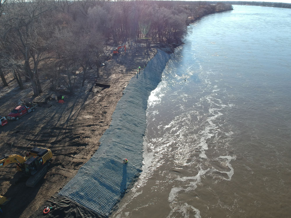 Riverbank Erosion Control Methods | Flexamat