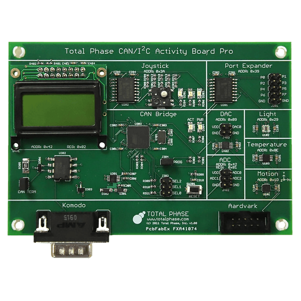 Total Phase | CAN/I2C開發板 (專業版)