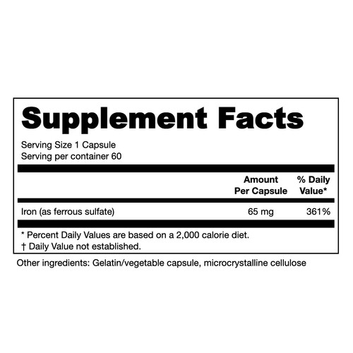 IRON | Nutraceuticals Factory