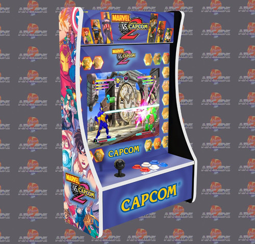 Marvel Vs Capcom 2 - PartyCade - Arcade1up - Vinyl Graphics | ReproArcade