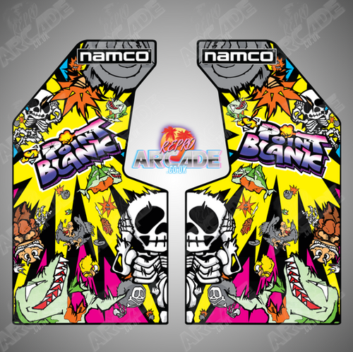 Point Blank - Arcade Side Art Vinyl | ReproArcade