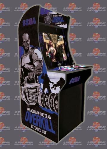 The House of the Dead Overkill - Blue - Arcade1up - Vinyl Graphics ...