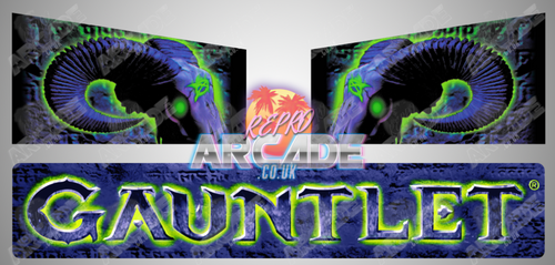 Gauntlet Legends Dark Legacy - Control Box Art | ReproArcade