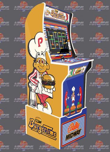 Burger Time - Arcade1up - Vinyl Graphics | ReproArcade