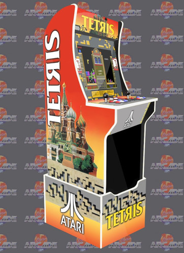 Tetris - Arcade1up - Vinyl Graphics | ReproArcade