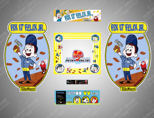 Fix it Felix graphics | Museum of the Game® & International Arcade ...