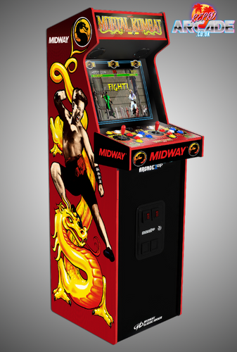 Mortal Kombat - MKII Deluxe - Arcade1up Vinyl graphics | ReproArcade