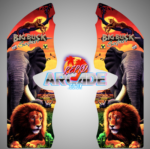 Big Buck Safari - Arcade Side Art Vinyl | ReproArcade