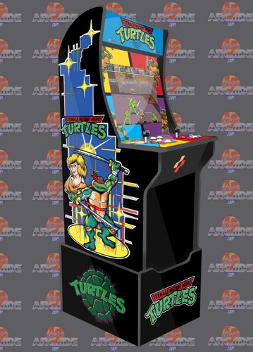 Teenage Mutant Hero Turtles - Arcade1up - Vinyl Graphics | ReproArcade